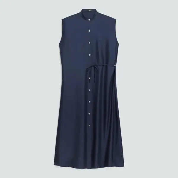 Theory Convertible Wrap Midi Dress