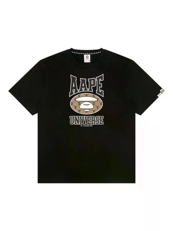 AAPE BY *A BATHING APE® Graphic T-shirt - Bkx Black