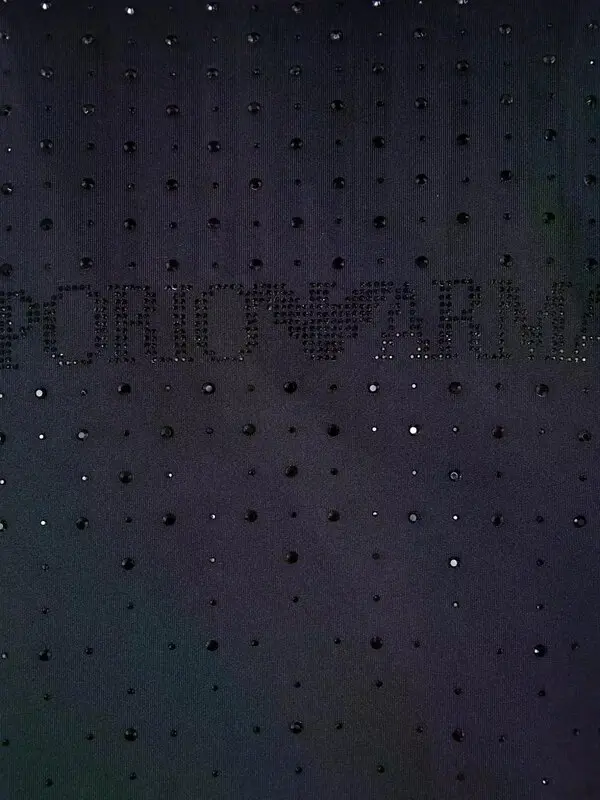 Emporio Armani Crystal-embellished Hoodie