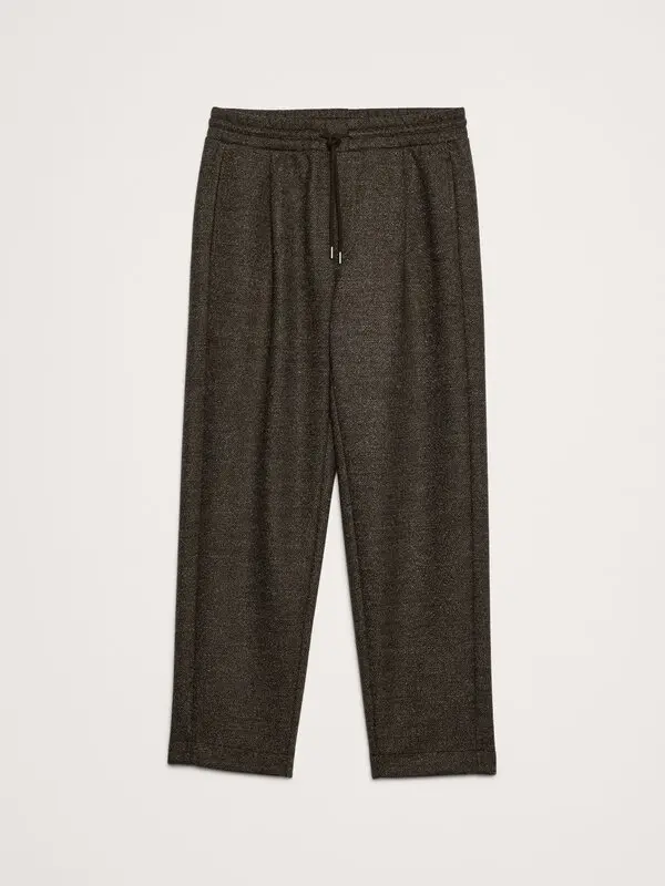 Banana Republic Relaxed Herringbone Pull-on Pant