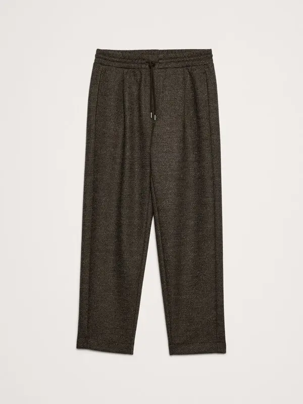 Banana Republic Relaxed Herringbone Pull-on Pant