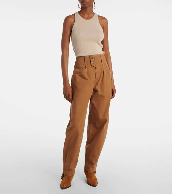 Isabel Marant Étoile Ninon Cotton Blouson - Brown