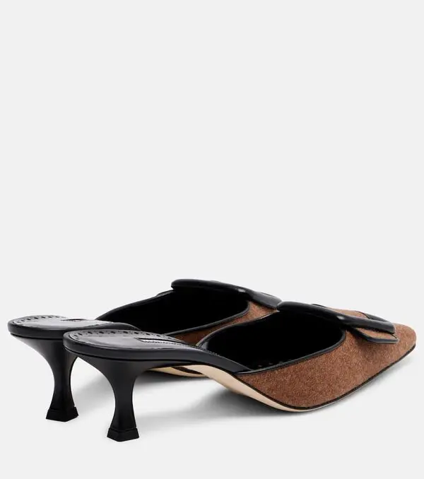 Manolo Blahnik Maysale 50 Mules