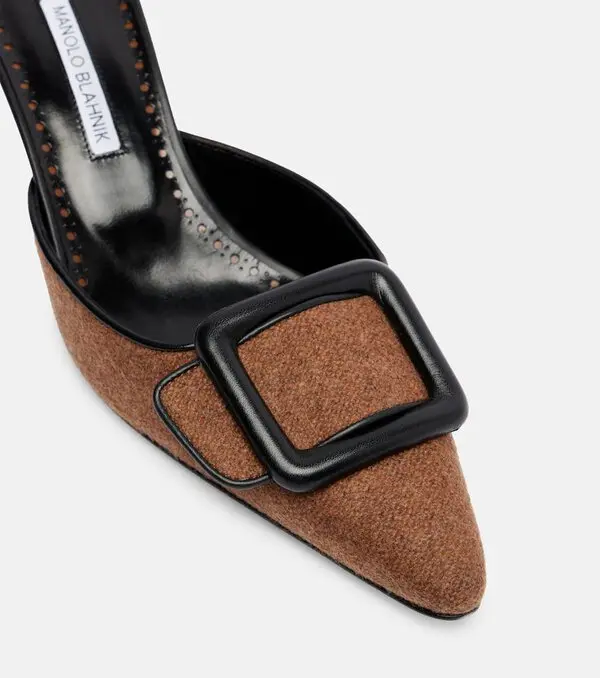 Manolo Blahnik Maysale 50 Mules