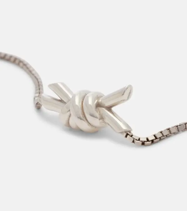 Bottega Veneta Knot Sterling Necklace