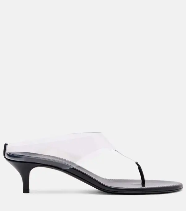 Magda Butrym 45 Leather-trimmed Thong Sandals