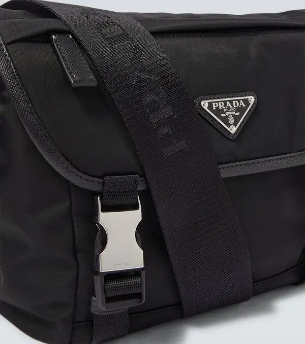 Prada Re-nylon Shoulder Bag - Black