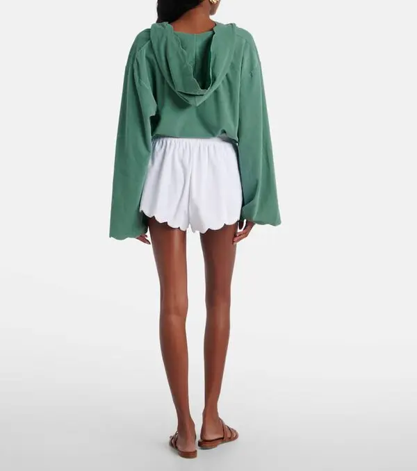 Marysia Bellini Cotton-blend Terry Shorts