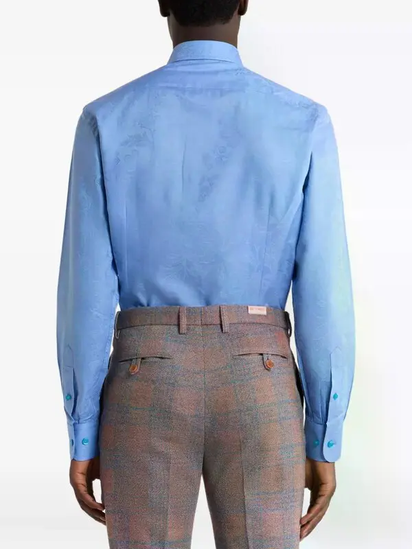 Etro Jacquard Floral Shirt