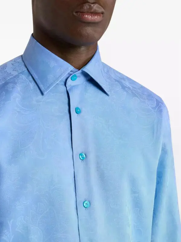 Etro Jacquard Floral Shirt