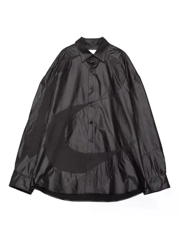 YOSHIOKUBO Abstract Print Long Sleeve Shirt
