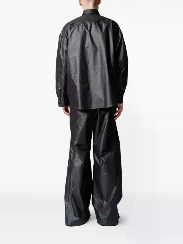 YOSHIOKUBO Abstract Print Long Sleeve Shirt
