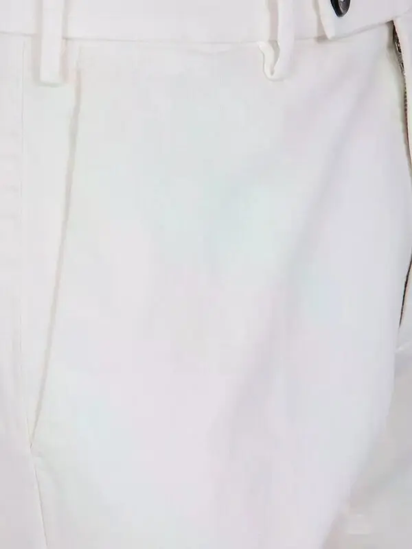MICHAEL COAL Button-fly Cotton Trousers