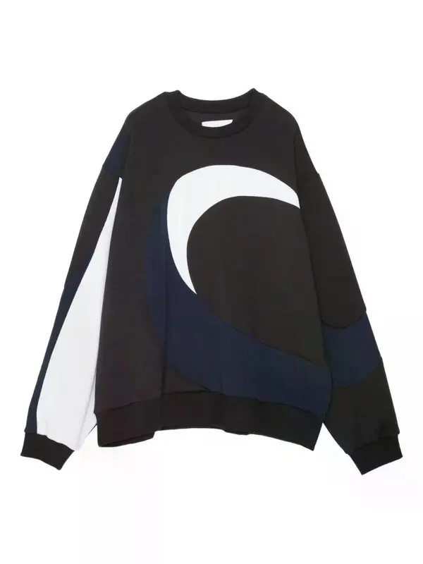 YOSHIOKUBO Panelled Crewneck Sweatshirt