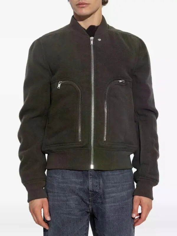Rick Owens Zip-fastening Pocket Bomber Jacket