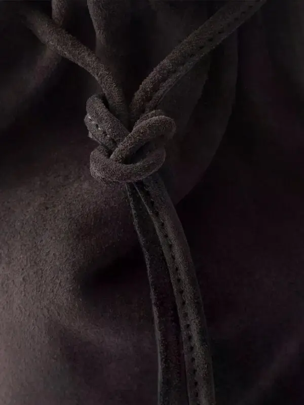 Prada Suede Bonnie Tote Bag - Brown