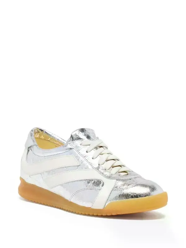 Proenza Schouler Leather Sneakers - Silver