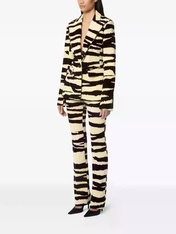 Nina Ricci Zebra-print Blazer