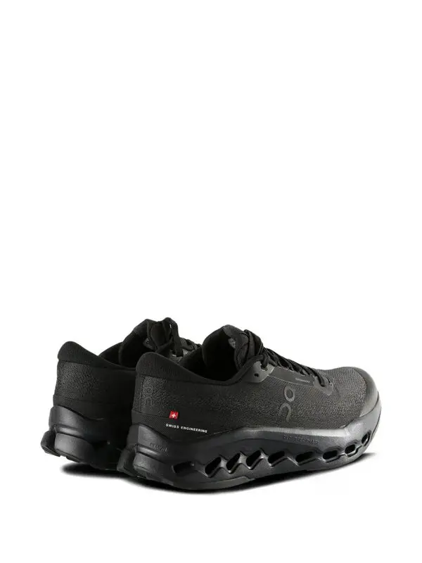 On Cloudsurfer Trail 2 Waterproof Sneakers - Black