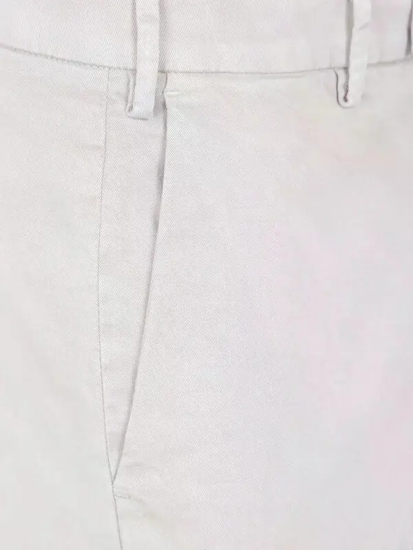 MICHAEL COAL Cotton Twill Trousers - Neutrals