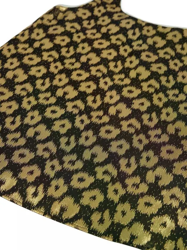 La DoubleJ All-over Print Silk Top