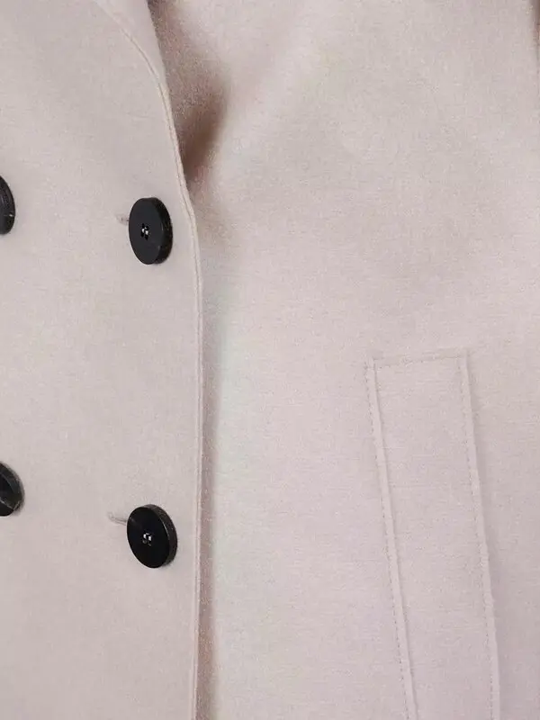 Harris Wharf London Double-breasted Wool Coat