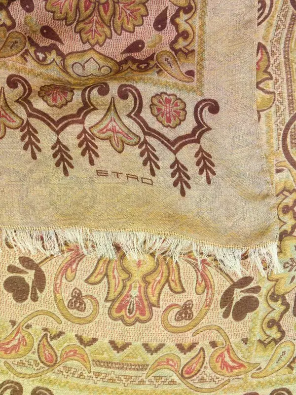 Etro Jacquard-paisley Scarf