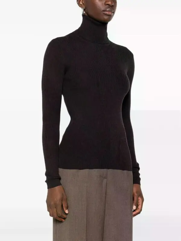 P.a.r.o.s.h Ribbed Turtleneck Sweater
