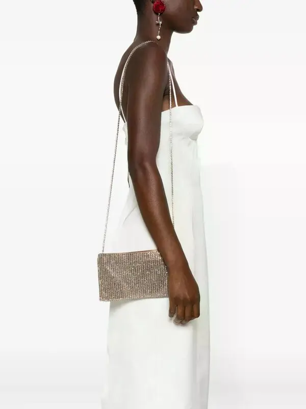 Benedetta Bruzziches Crystal-embellished Clutch