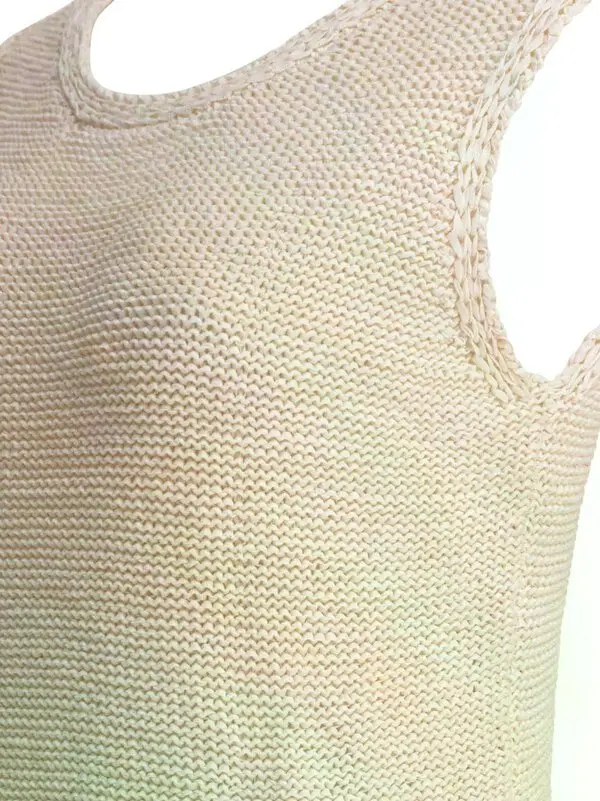 SANDBEIGE Knitted Fringed Dress