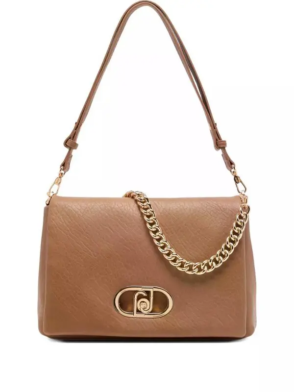 Liu Jo Logo-clasp Chain-strap Shoulder Bag - Brown