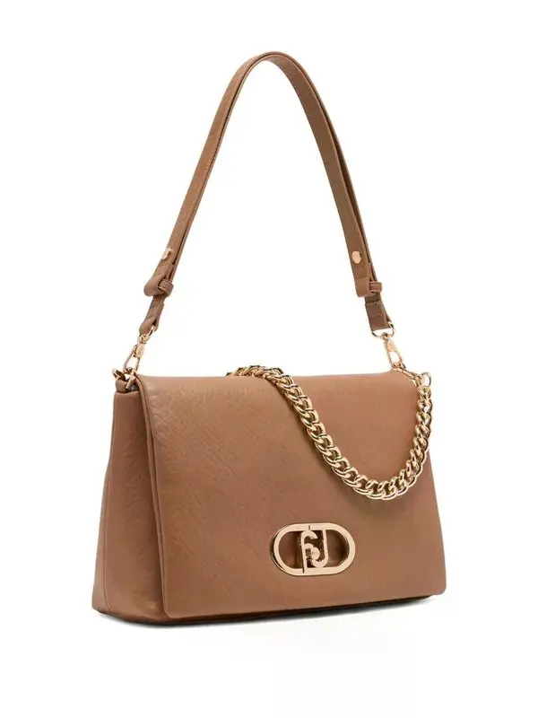 Liu Jo Logo-clasp Chain-strap Shoulder Bag - Brown