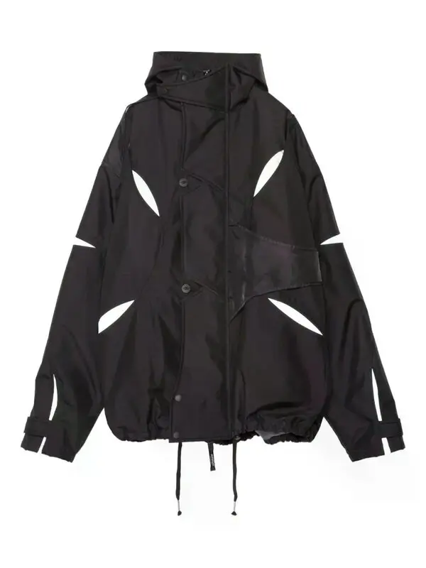 YOSHIOKUBO Hooded Panelled Jacket