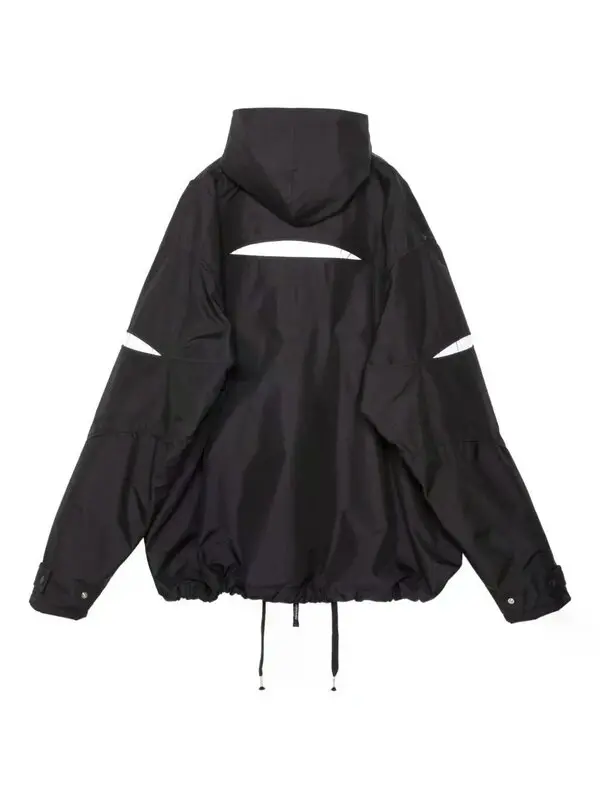 YOSHIOKUBO Hooded Panelled Jacket