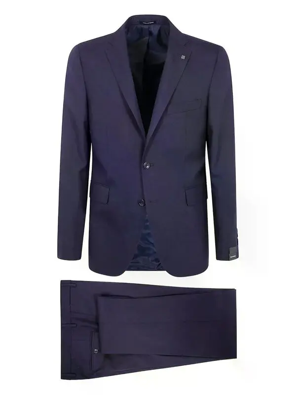 Tagliatore Wool Suit - Blue