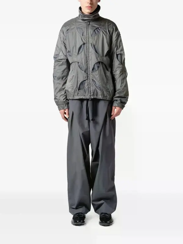 YOSHIOKUBO Cut-out Panelled Jacket - Grey
