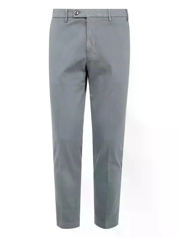 MICHAEL COAL Patch-detail Cotton Trousers