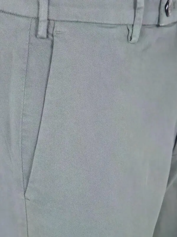 MICHAEL COAL Patch-detail Cotton Trousers