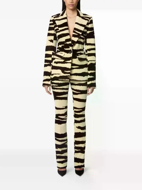 Nina Ricci Zebra-print Blazer