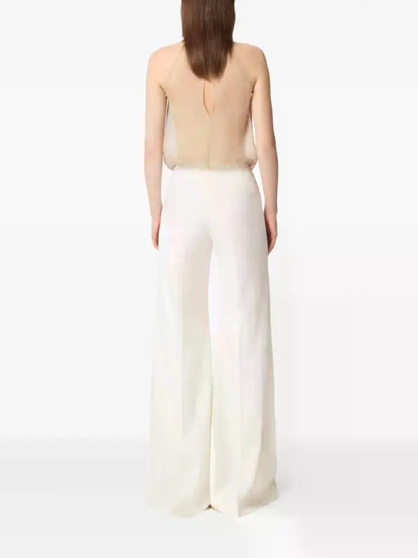 Nina Ricci Wide Leg Wool Trousers
