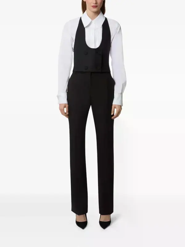 Nina Ricci Gabardine Trousers - Blue