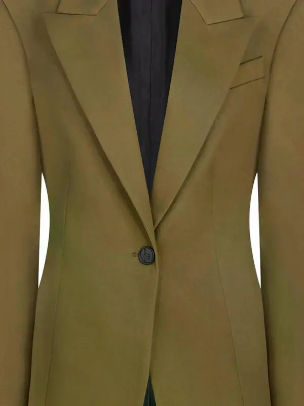 Attico Single-breasted Blazer - Green