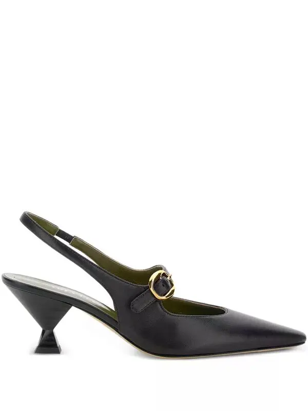 MARIA LUCA Pointed-toe Slingback Pumps