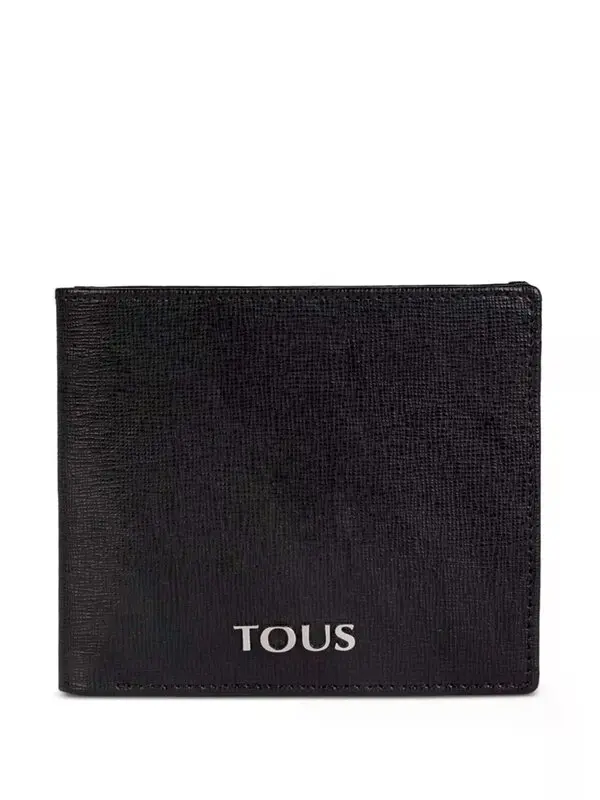 TOUS Textured Leather Cardholder - Black
