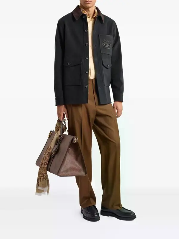 Etro Paisley-print Cotton Shirt - Neutrals