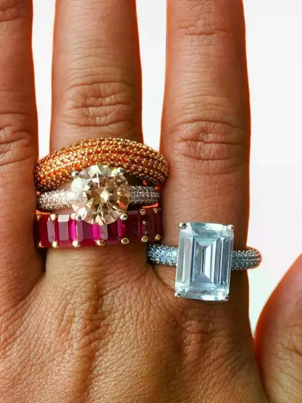 IZABEL DISPLAY Chunky Crystal-embellished Ring