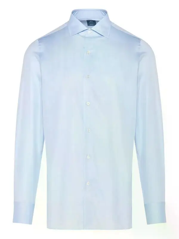 FINAMORE 1925 Button-down Shirt - Blue