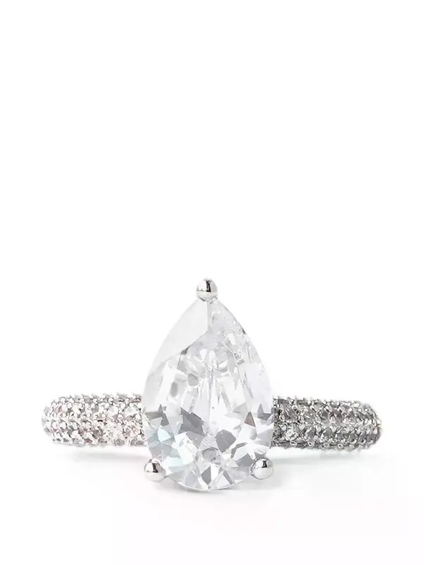 IZABEL DISPLAY Mega Drop Pavé Ring - Silver