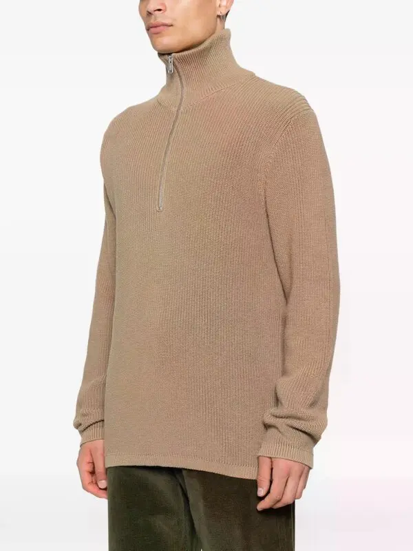 Marc O'polo High-neck Zip-up Sweater