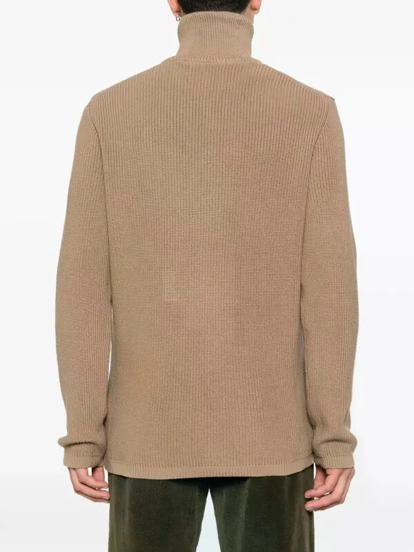 Marc O'polo High-neck Zip-up Sweater